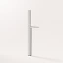 Hugo 160 Faded Sand - Möbelbein aus Stahl