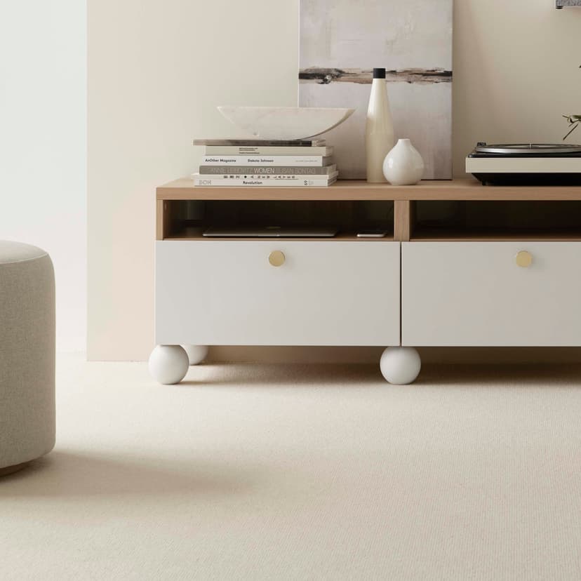 Otto 100 Walnut finish - Furniture leg in ash wood