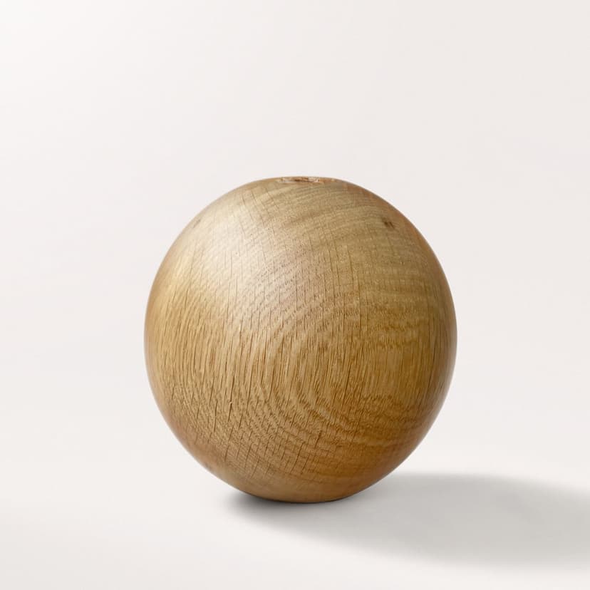 Otto 100 Oak Natural - Furniture leg in oak