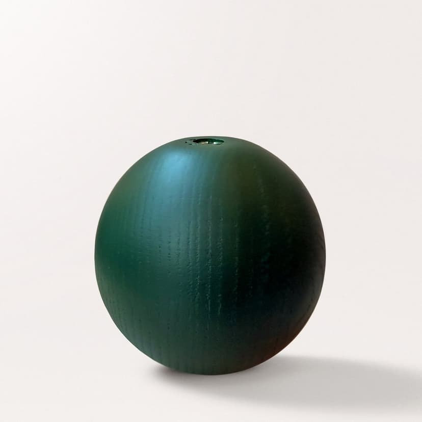 Otto 100 Evergreen - Furniture leg in ash wood