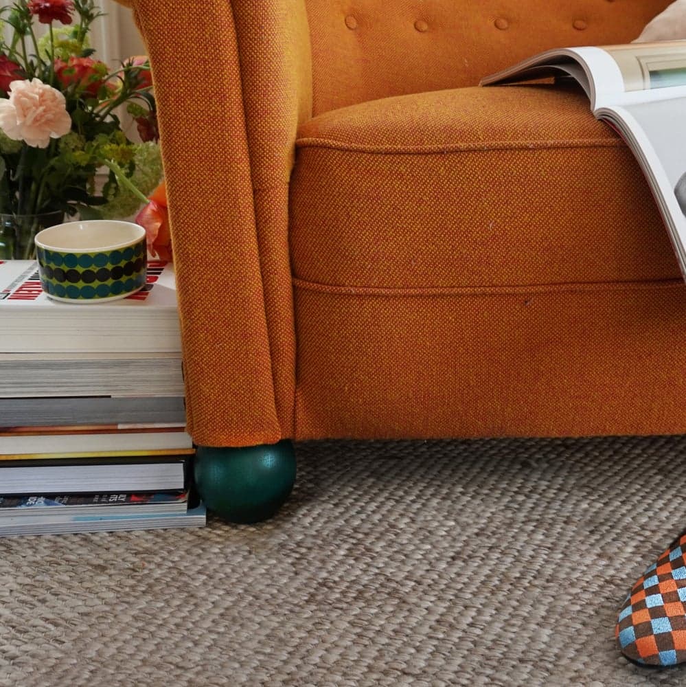 Otto 100 Evergreen - Furniture leg in ash wood