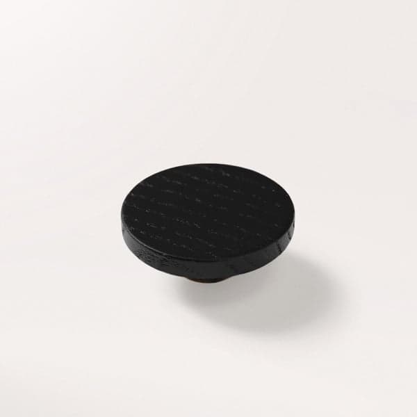 Lilian 40Ø Teak finish - Knob in ash wood