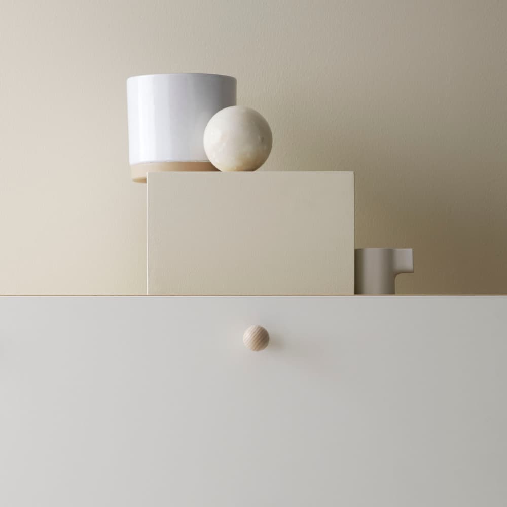 Bill 30Ø Oak Natural - Knob in ash wood