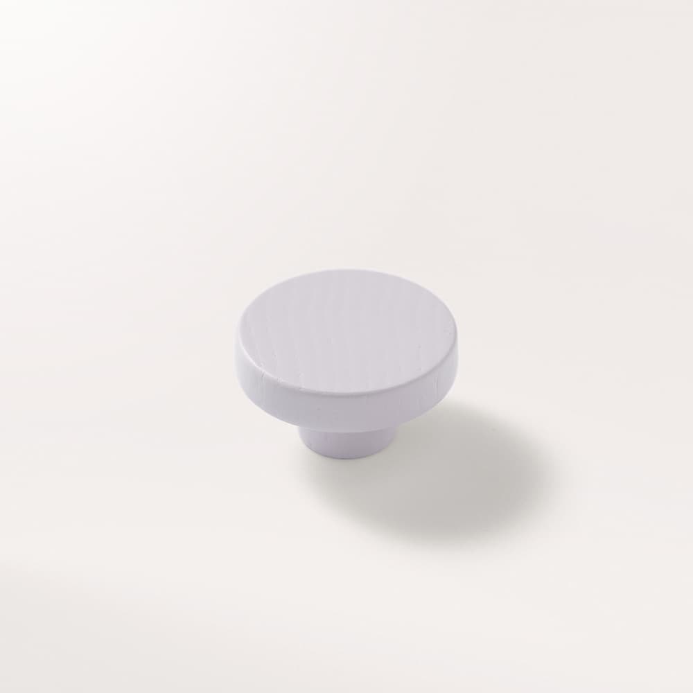 Lilian 30Ø Lilac Grey - Knob in ash wood
