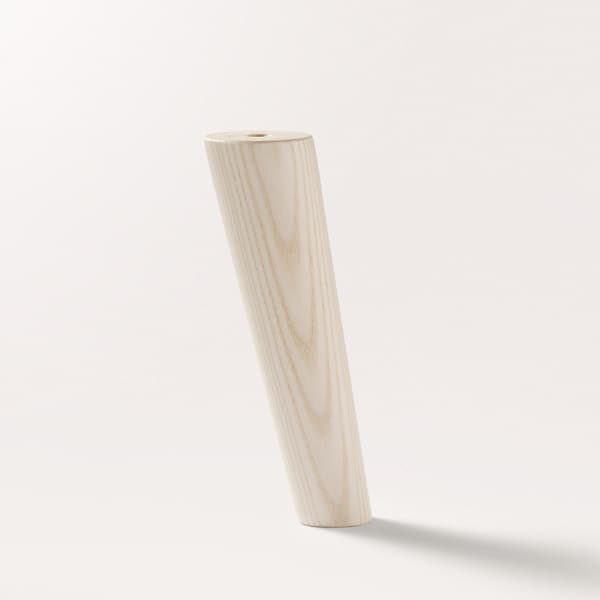 Dagmar 170 Oak natural - Furniture leg in ash wood